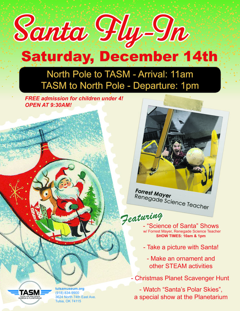 Santa Fly In - Tulsa Air & Space Museum